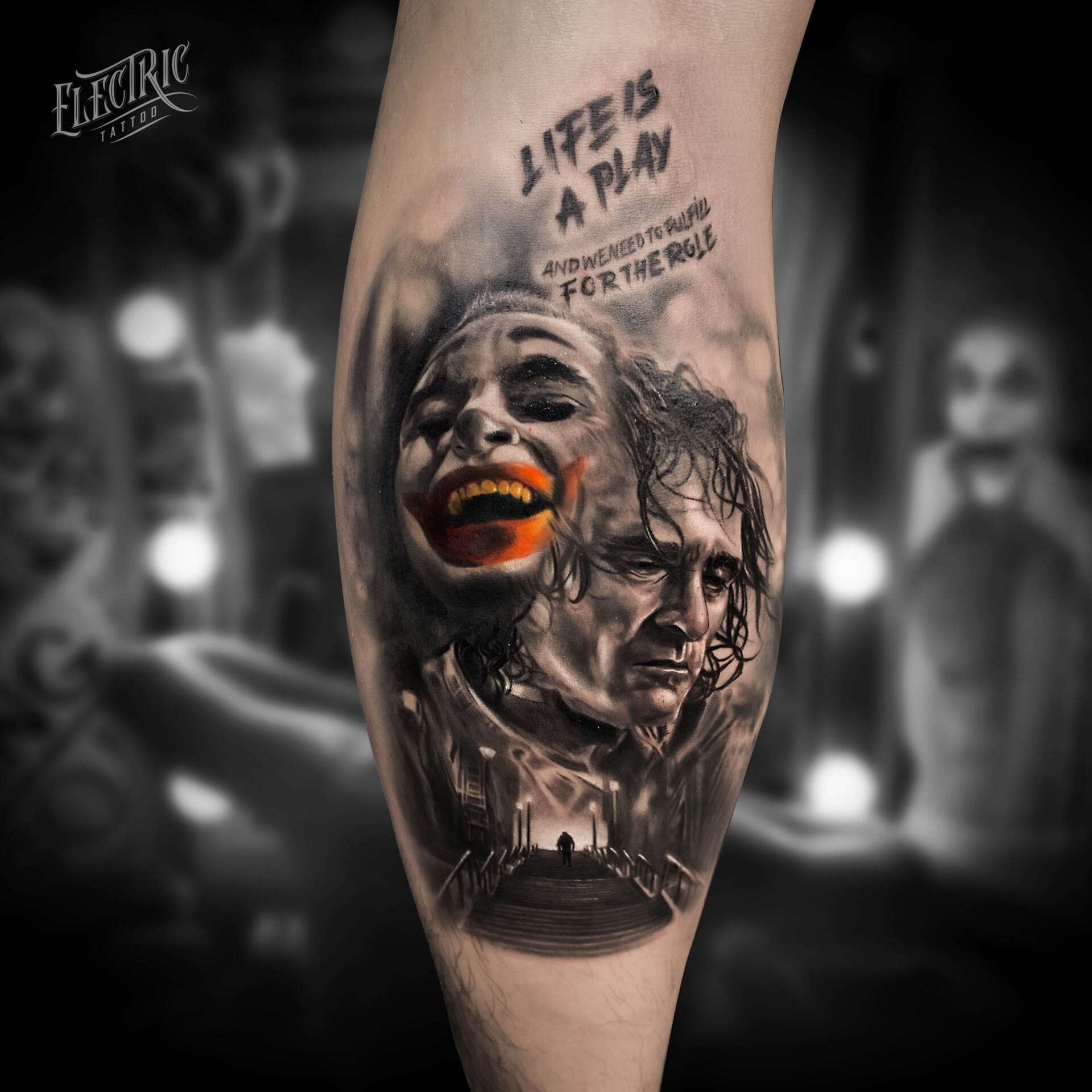Realistic Tattoo - Electric Tattoo Hanoi